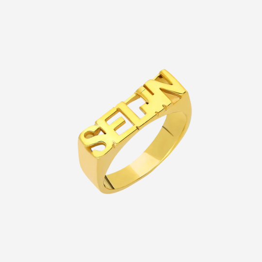 Premium Namensring | GOKSTONE